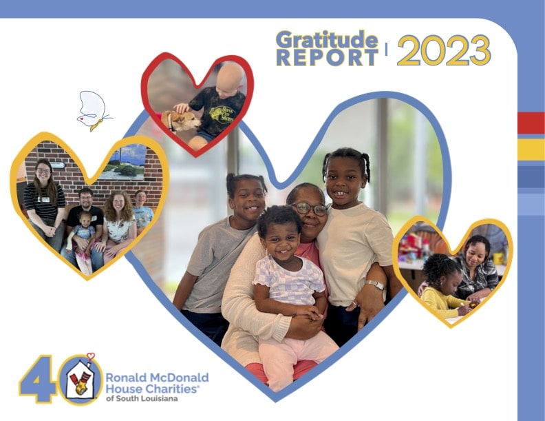 RMHC-SLA Annual Gratitude Report 2023 copy - RMHC of South Louisiana
